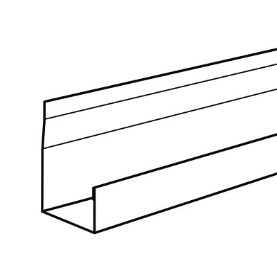 3/4" Wide Face J Channel for Vinyl- AWFJ34